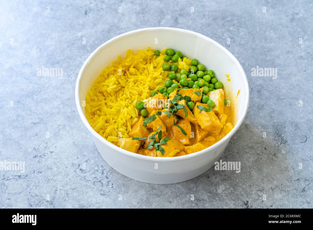 Take away curry with rice High Resolution Stock Photography and Images ...
