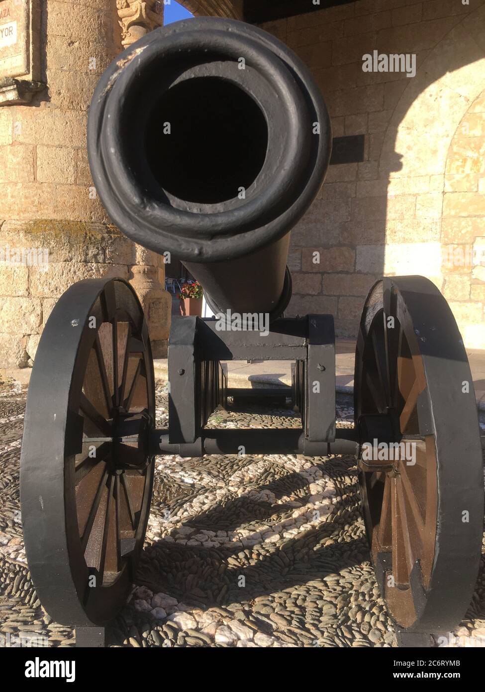 defense instrument called cannon Stock Photo - Alamy