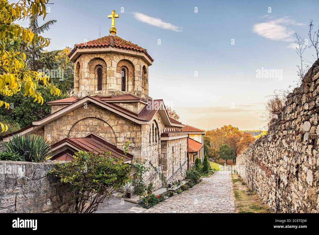 St. Petka Church in the Belgrade Fortress Kalemegdan park, built in ...