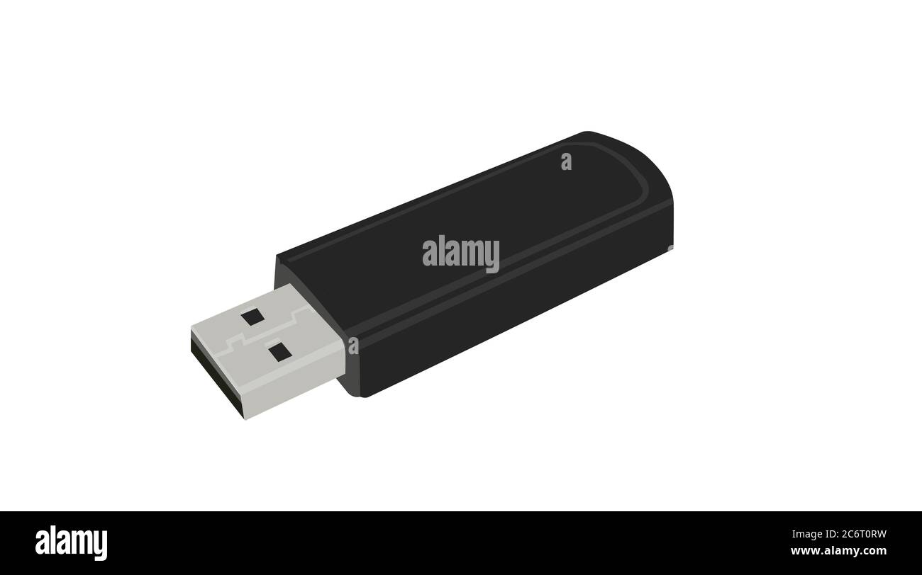 Vector Isolated Flat USB device icon or illustration Stock Vector Image ...