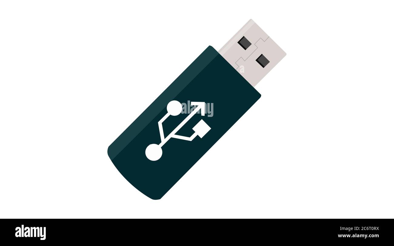 Vector Isolated Flat USB device icon or illustration Stock Vector Image ...