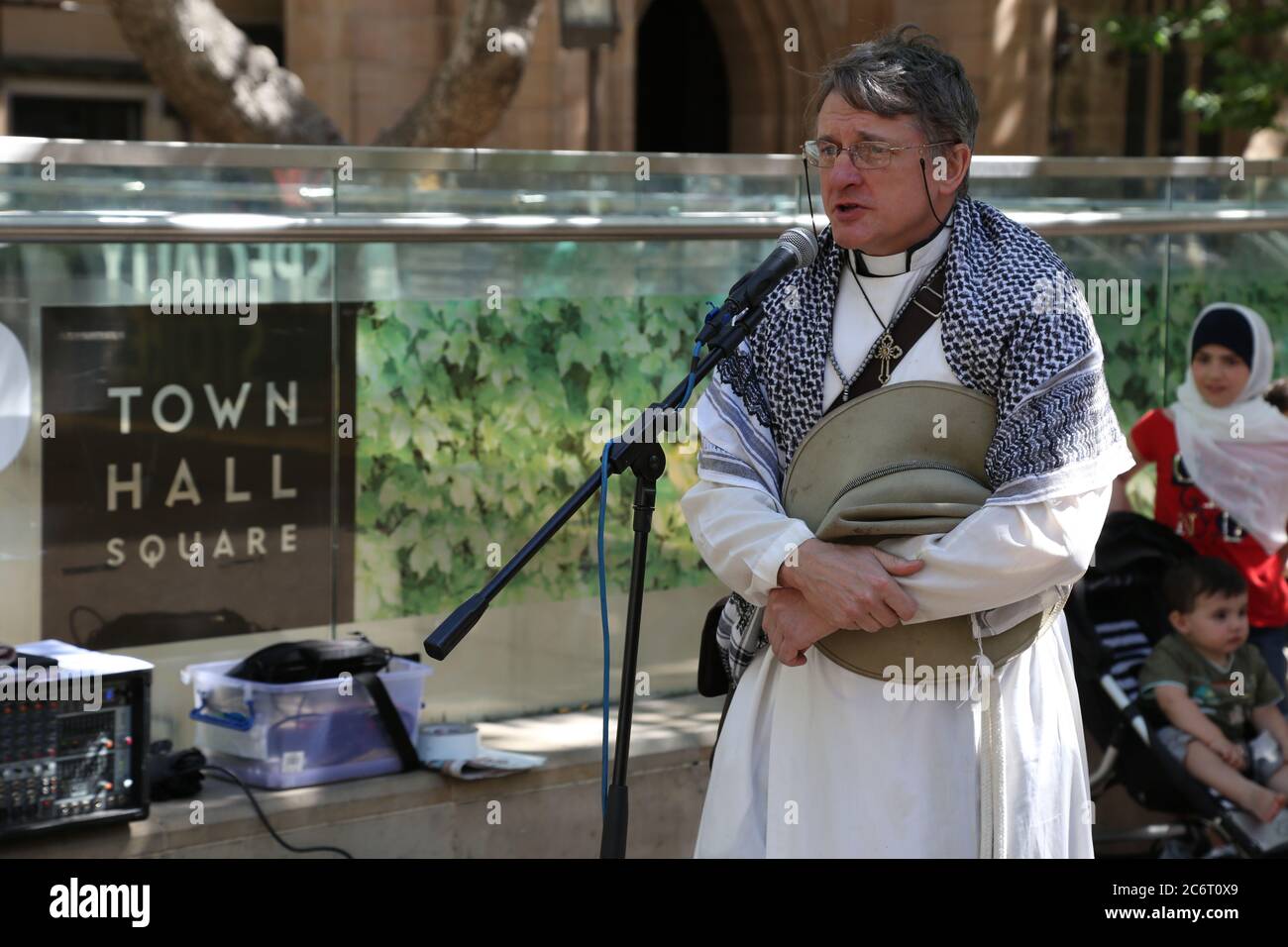 Father Dave Smith from the Holy Trinity Church in Dulwich Hill speaks ...