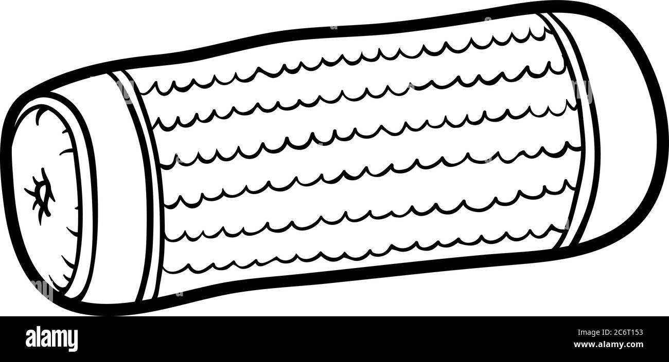 Coloring book for children, Pillow Stock Vector Image & Art - Alamy