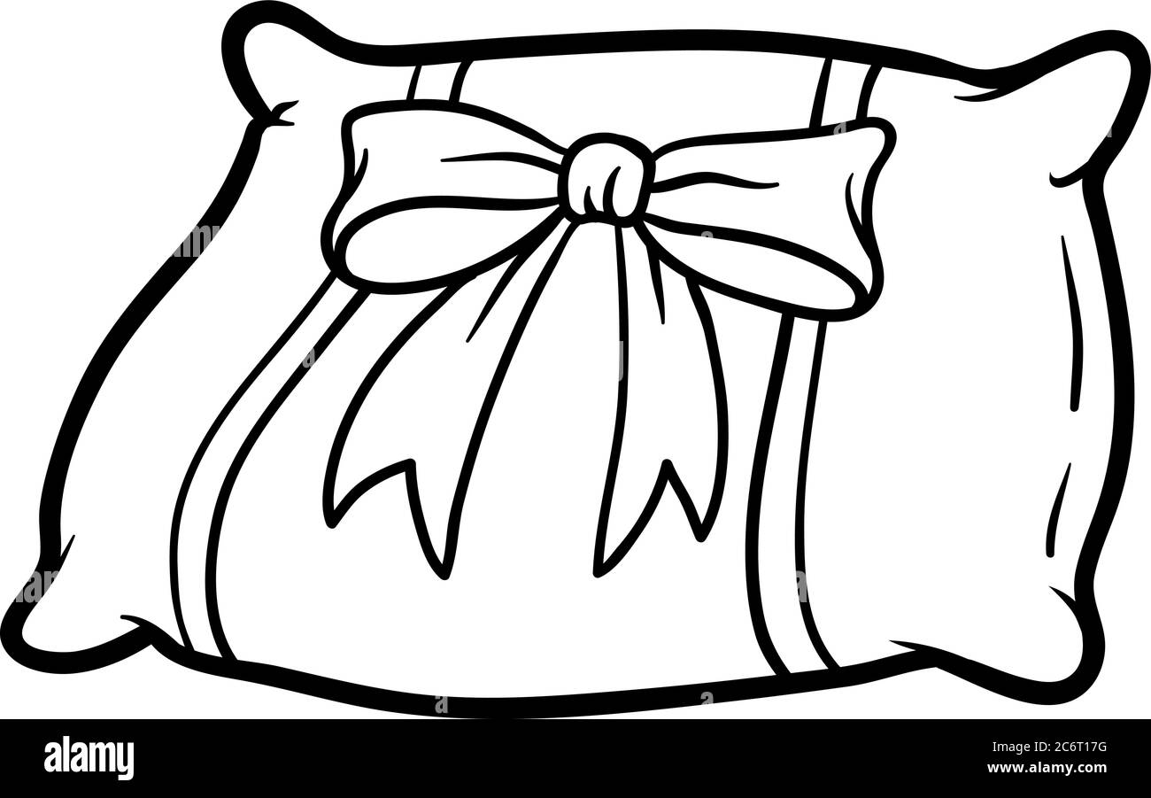 Coloring book for children, Pillow Stock Vector Image & Art - Alamy