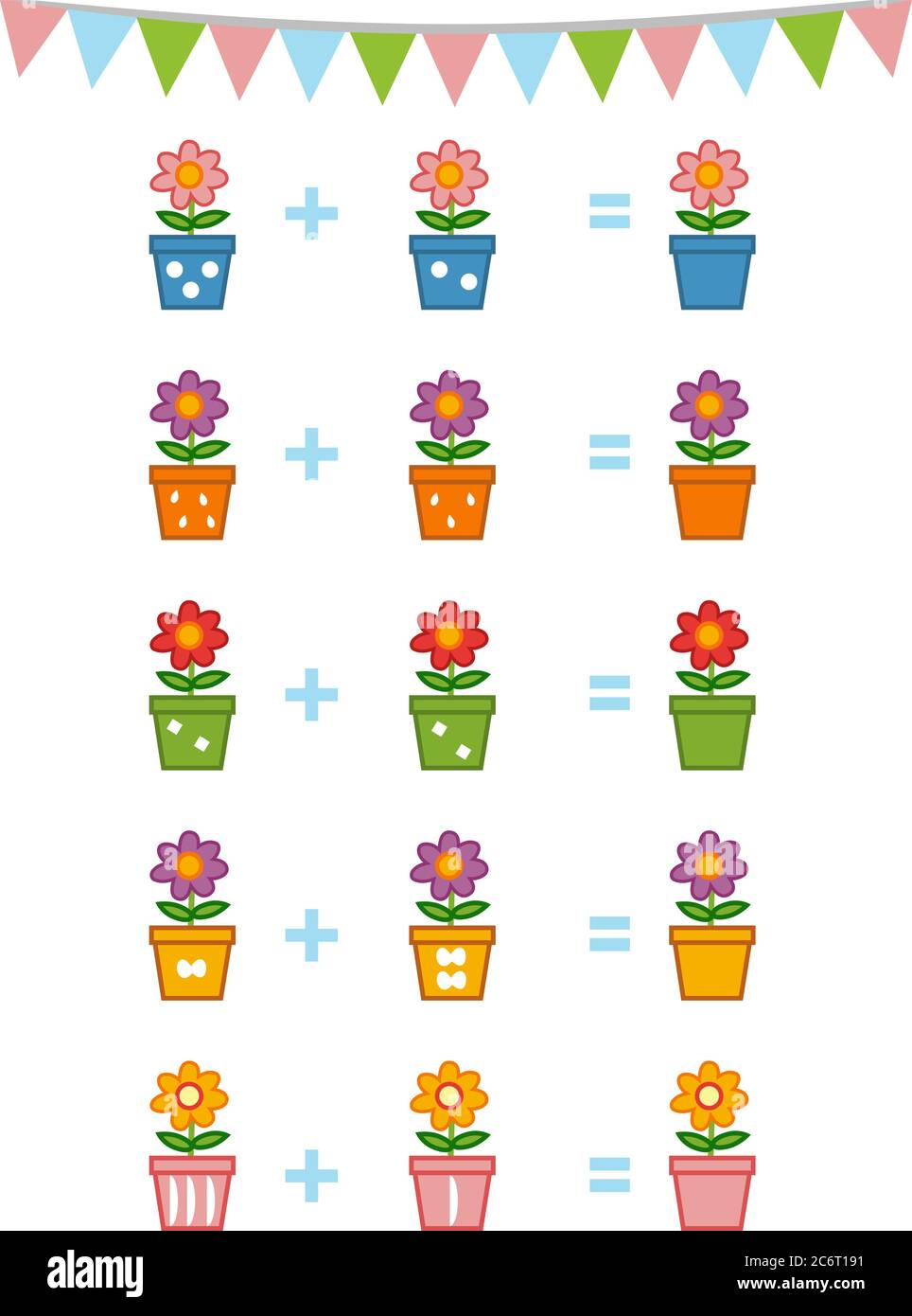 Counting Game for Preschool Children. Educational a mathematical game ...