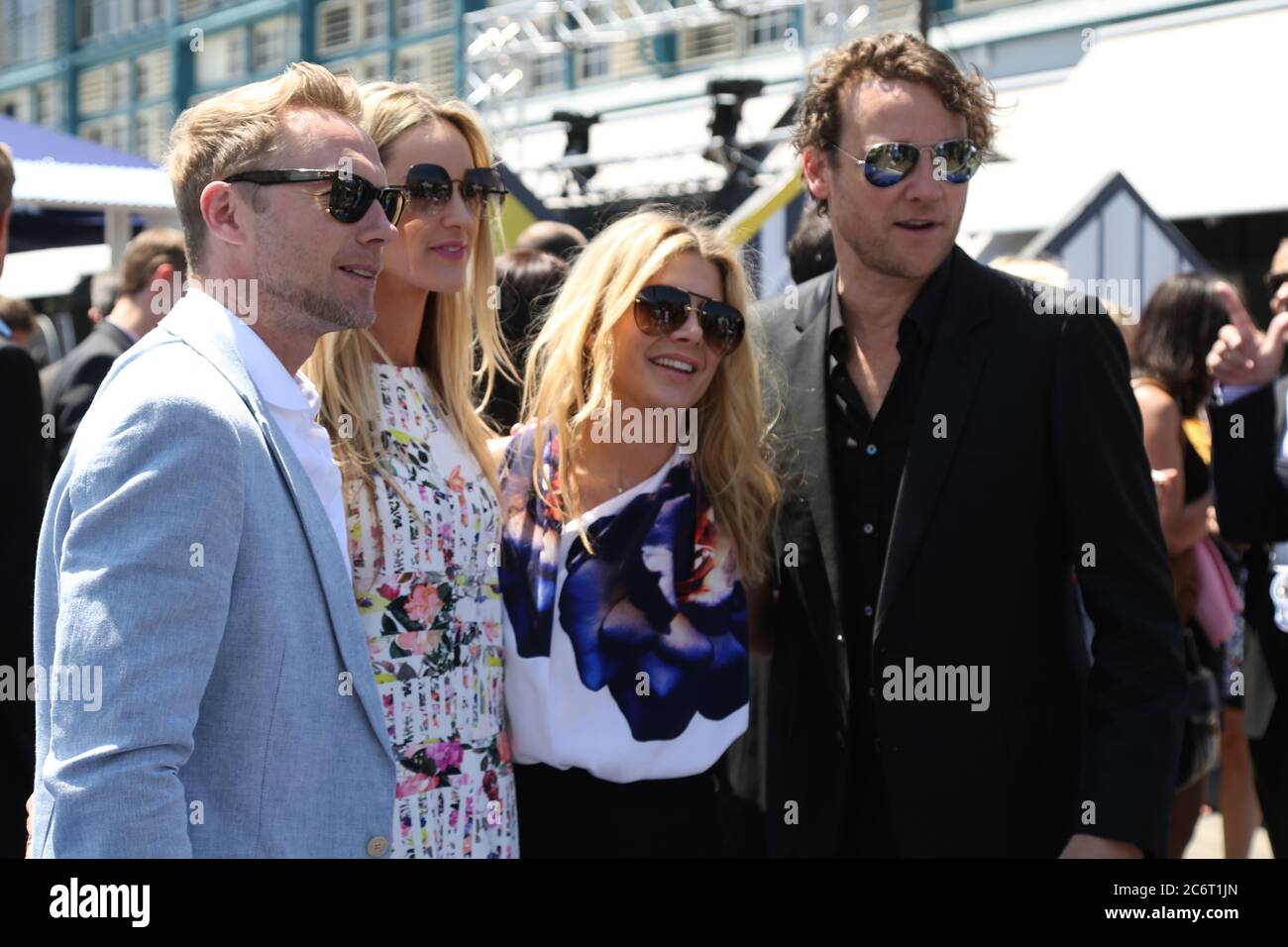 Ronan Keating, Storm Uechtritz, Natalie Bassingthwaighte and Cameron ...
