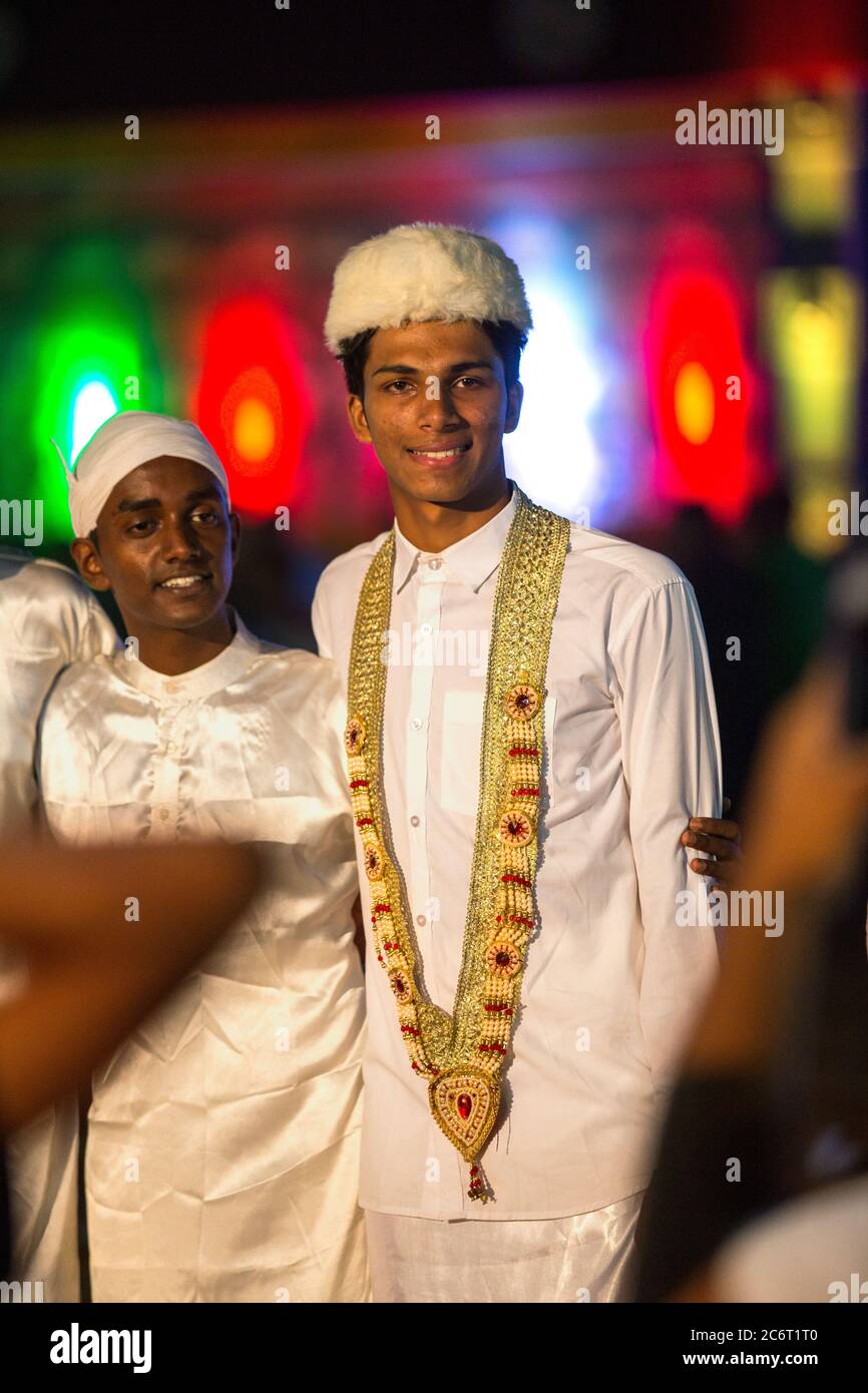 smiling musilm boys in traditional dress in kerala,islam,islam religion ...