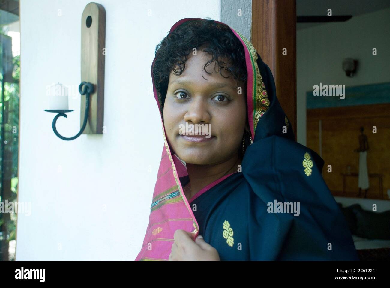 Model release no: 053.Anushka, 31, a young Lankan girl posed for ...