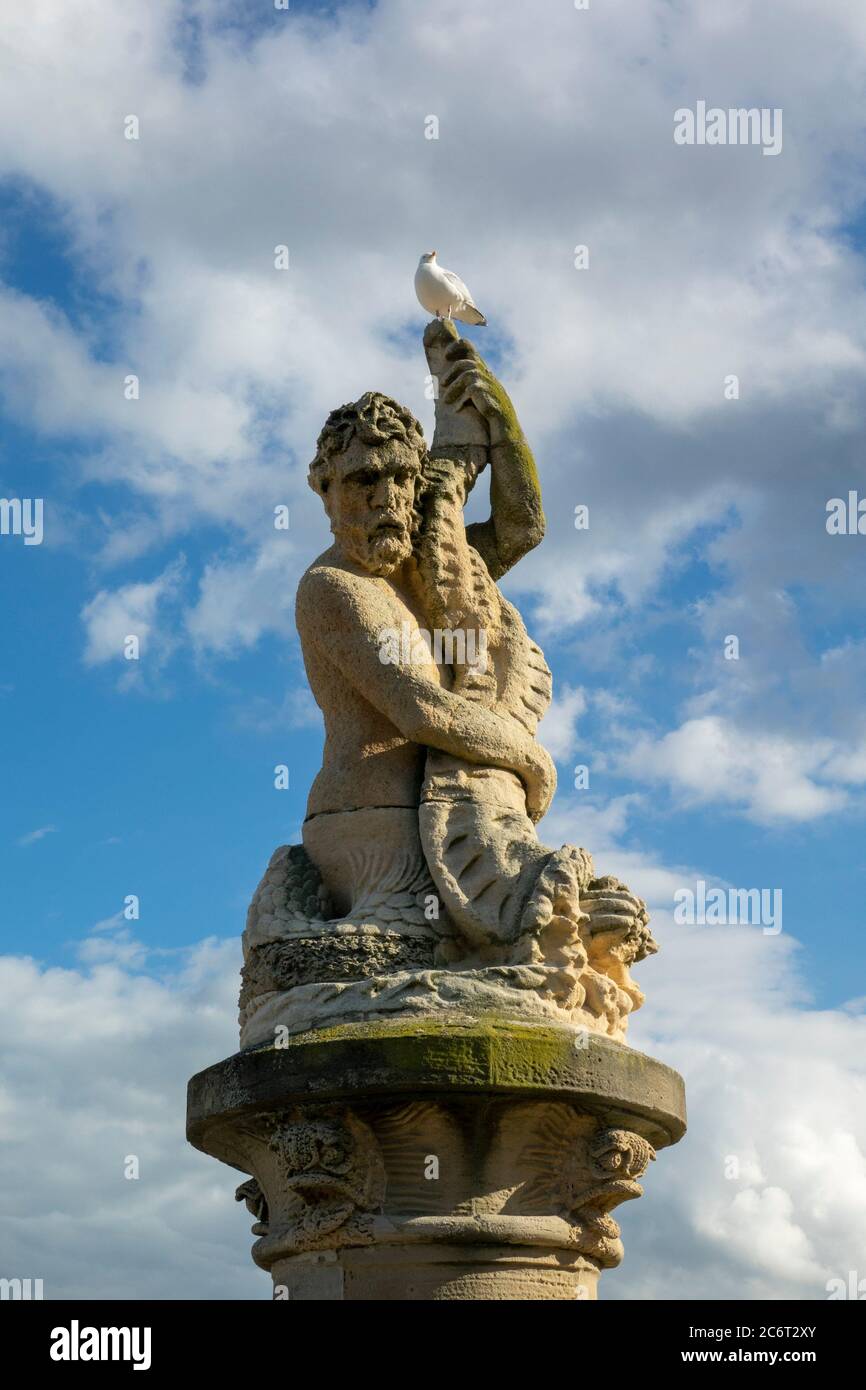 Statue of Neptune Stock Photo - Alamy