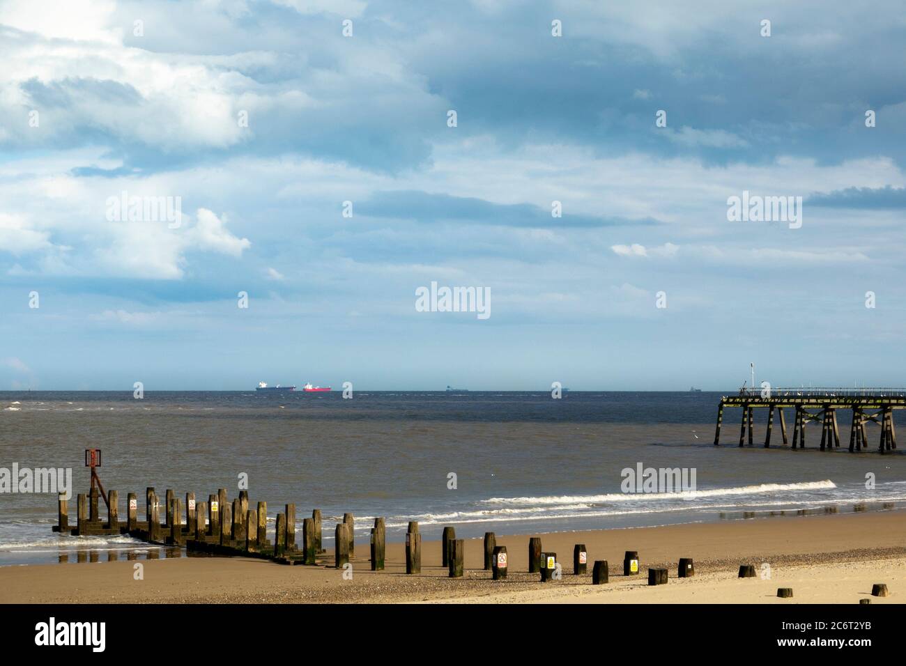 Lowestoft Sea front Stock Photo - Alamy