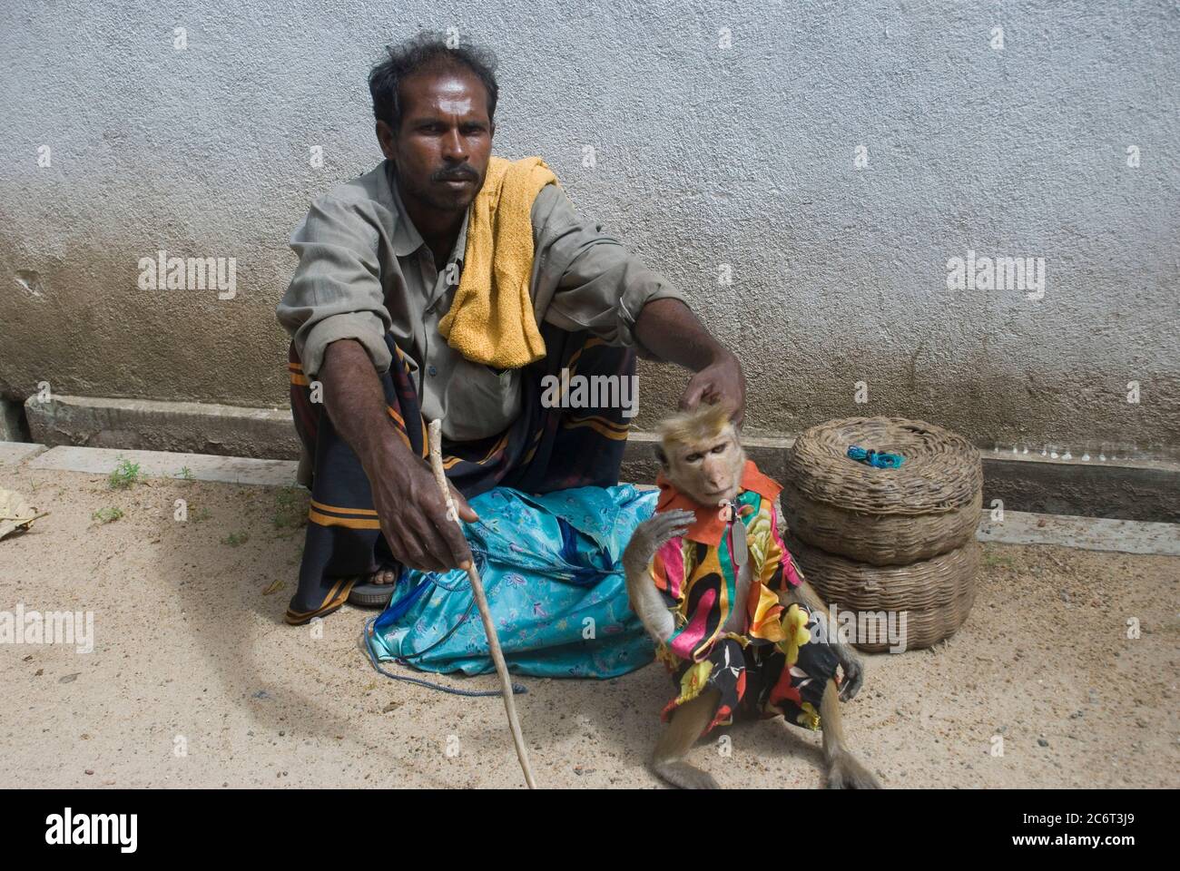 Monkey Charmer High Resolution Stock Photography and Images - Alamy