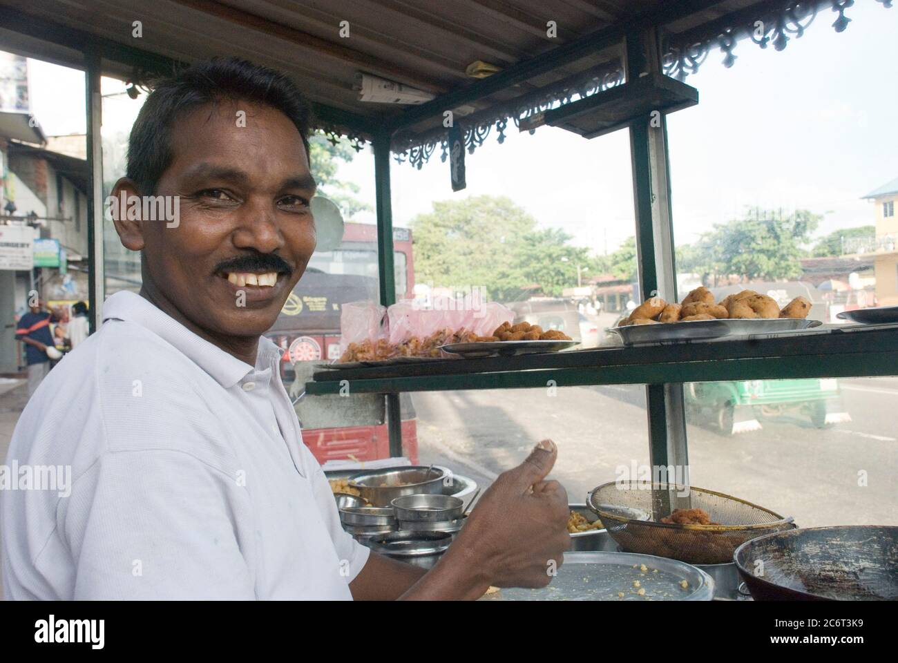 Model release no: 007.P. Avulananda, 40, a Street food vendor on August ...
