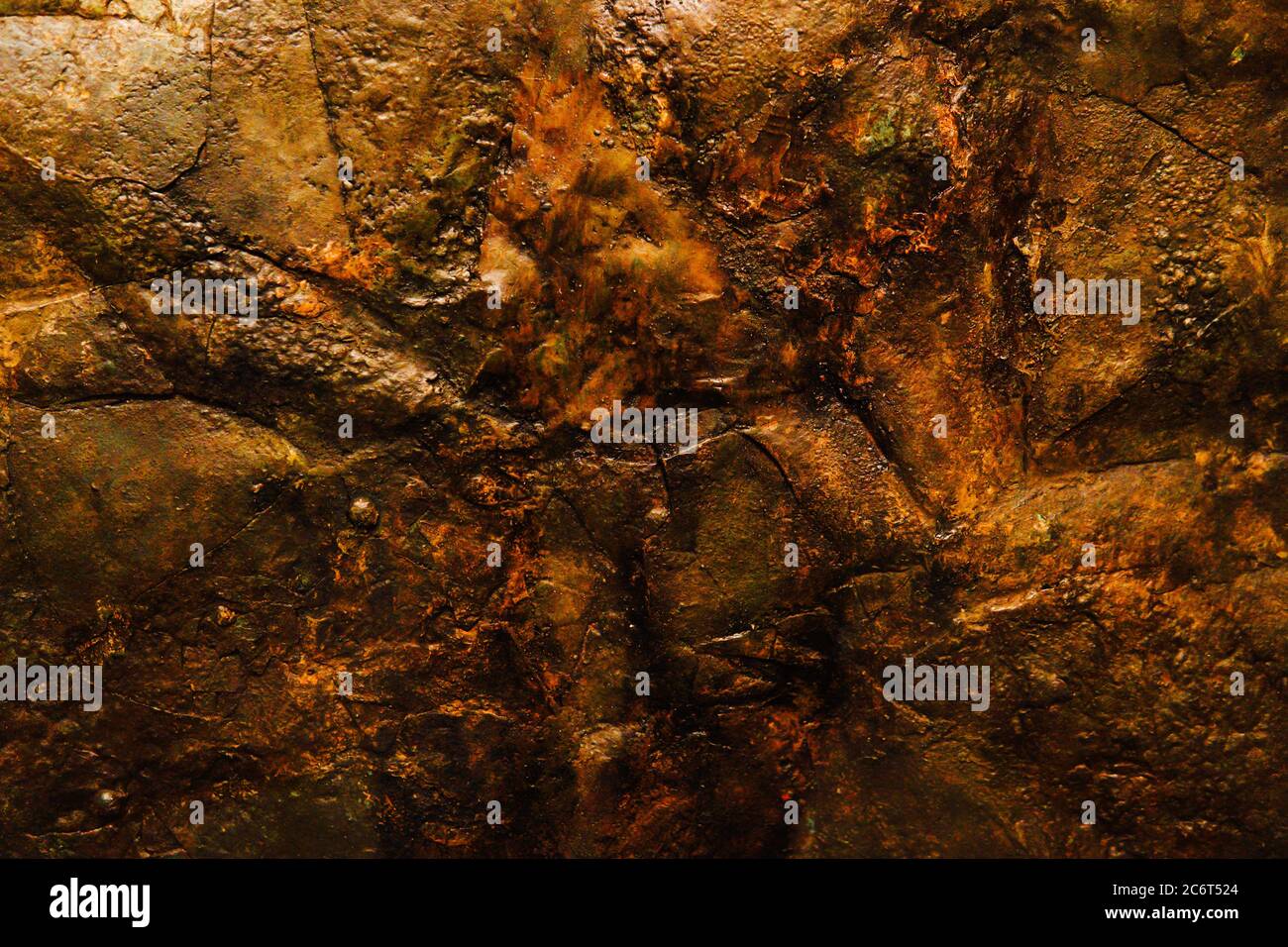 old vintage rusty brown wall texture background structure Stock Photo ...