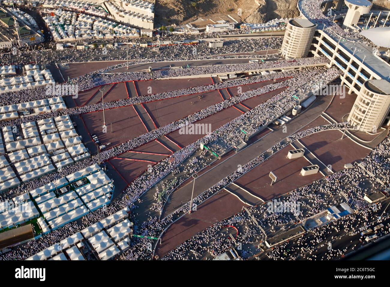 New Jamarat structure in Mina, Saudi Arabia (2014 Stock Photo - Alamy