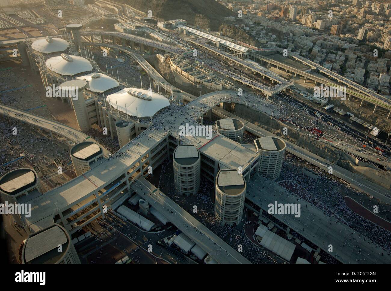 New Jamarat structure in Mina, Saudi Arabia (2014 Stock Photo - Alamy