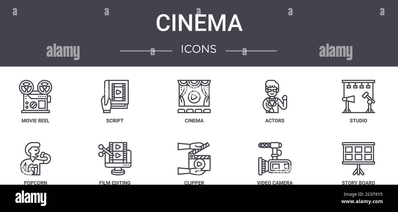 Film script studio Stock Vector Images - Alamy