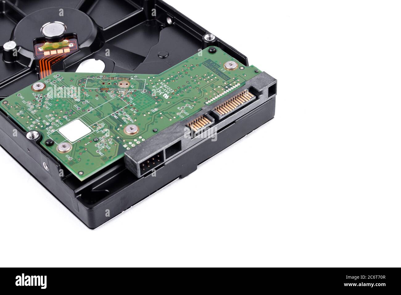 internal harddisk drive is the data storage for the digital data ...