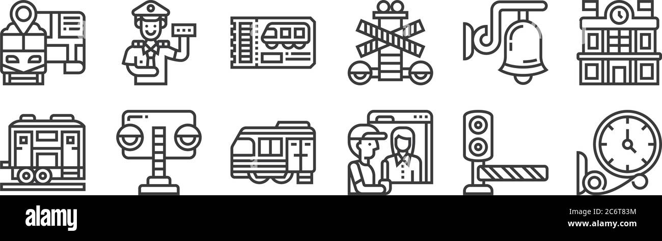 Rail ticket barriers Stock Vector Images - Alamy