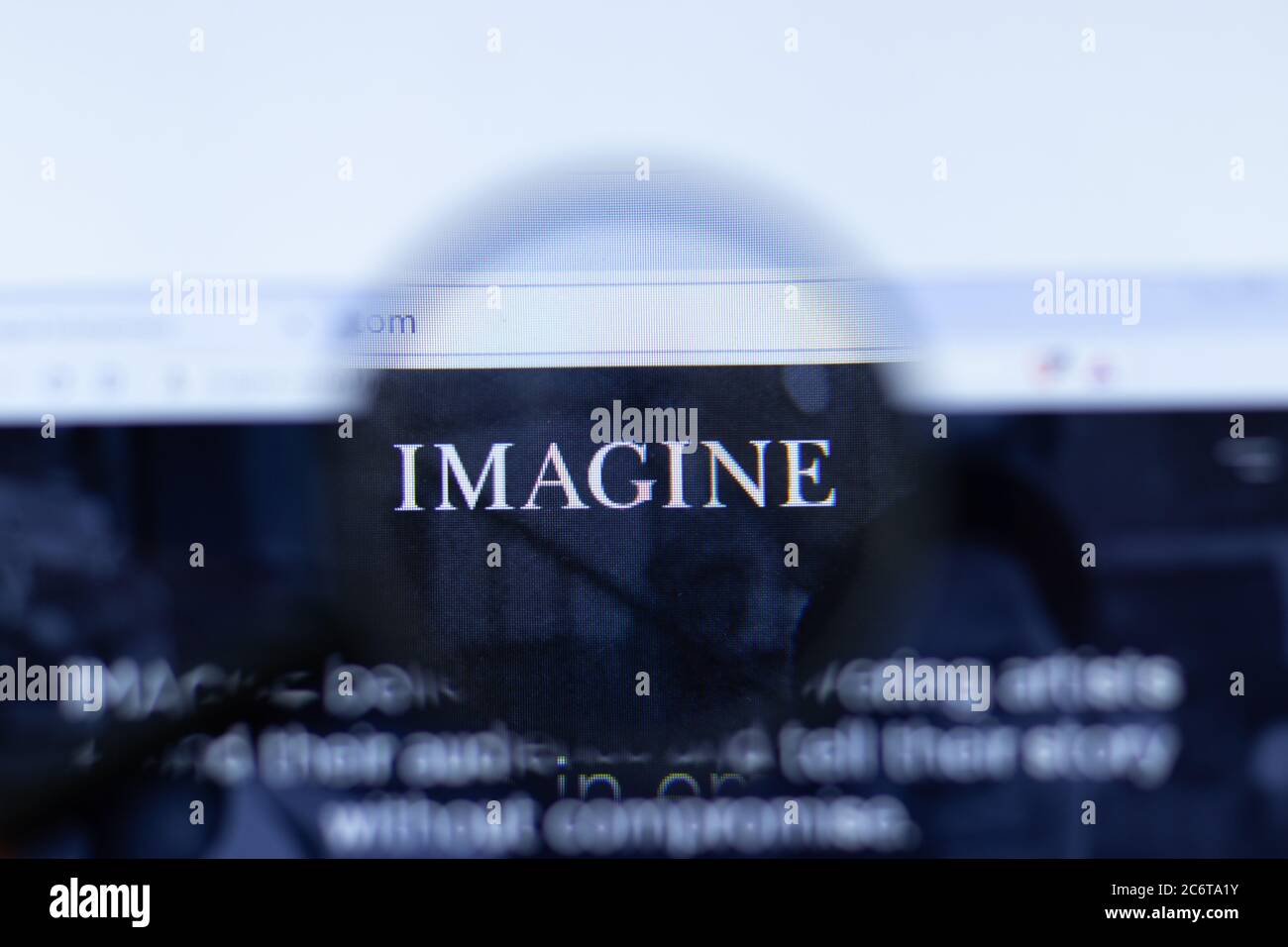 Imagine logo hi-res stock photography and images - Alamy