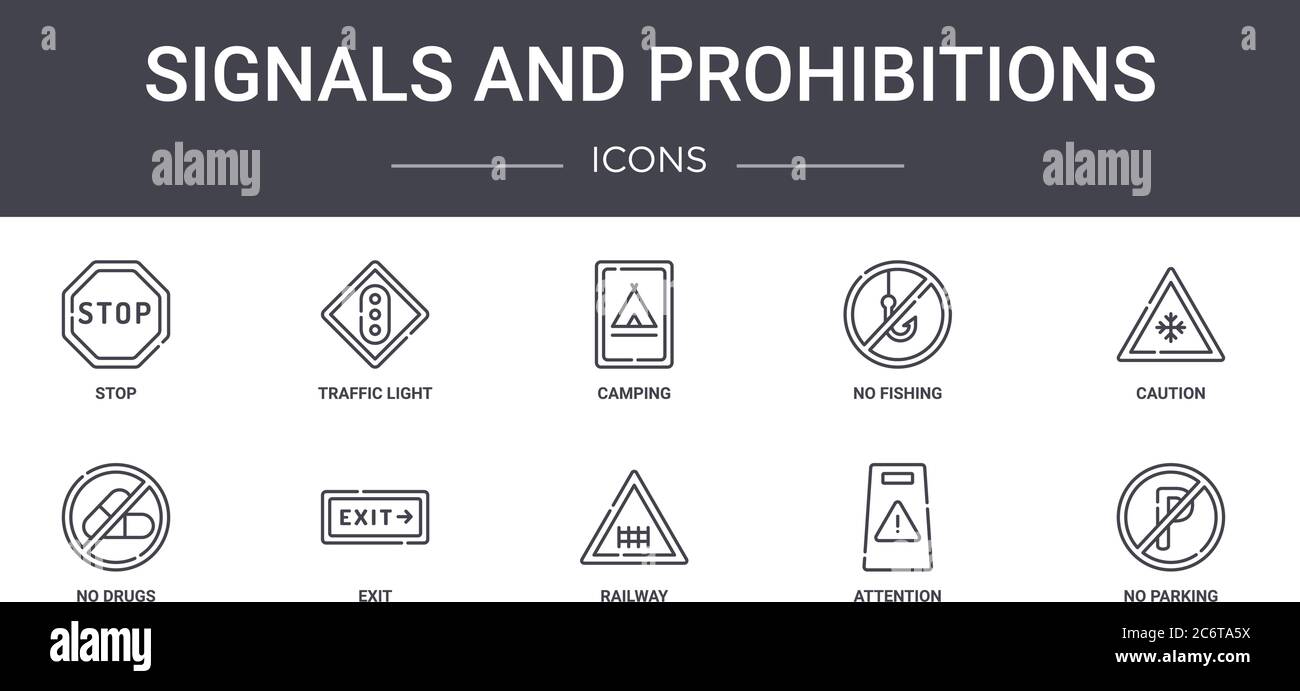 Railway light signals Stock Vector Images - Alamy