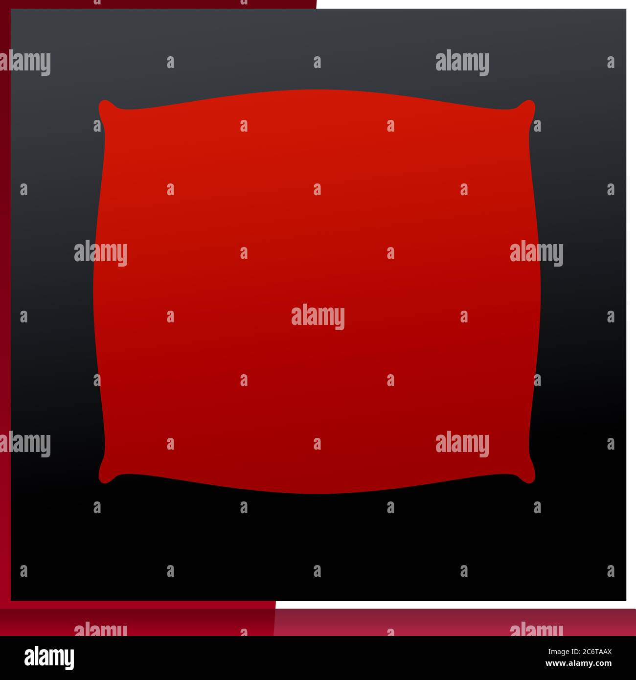 Modern Blank Maroon Shape On Black Background Frame Template-For Social ...