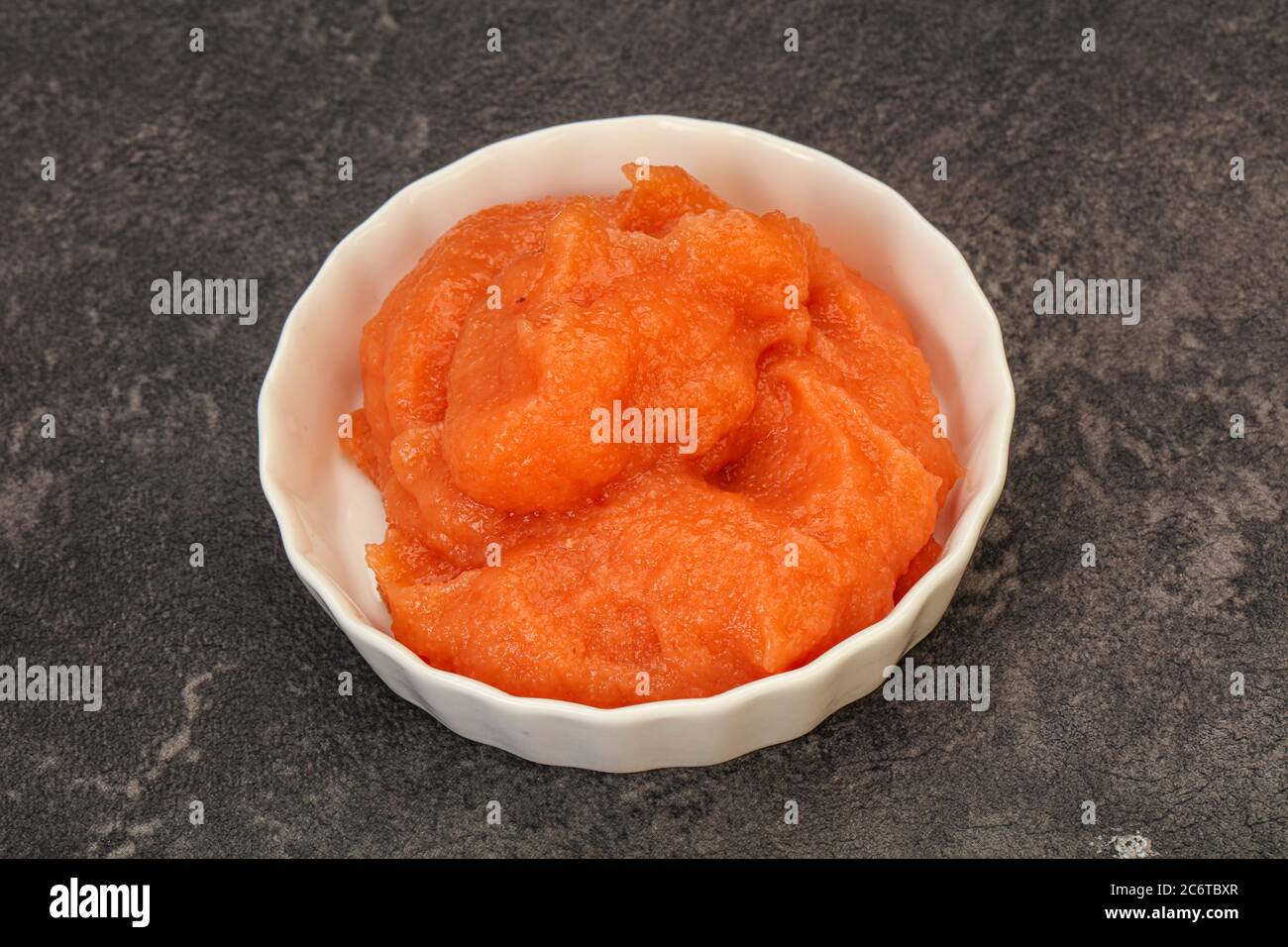 Cod fish roe snack in the bowl Stock Photo - Alamy