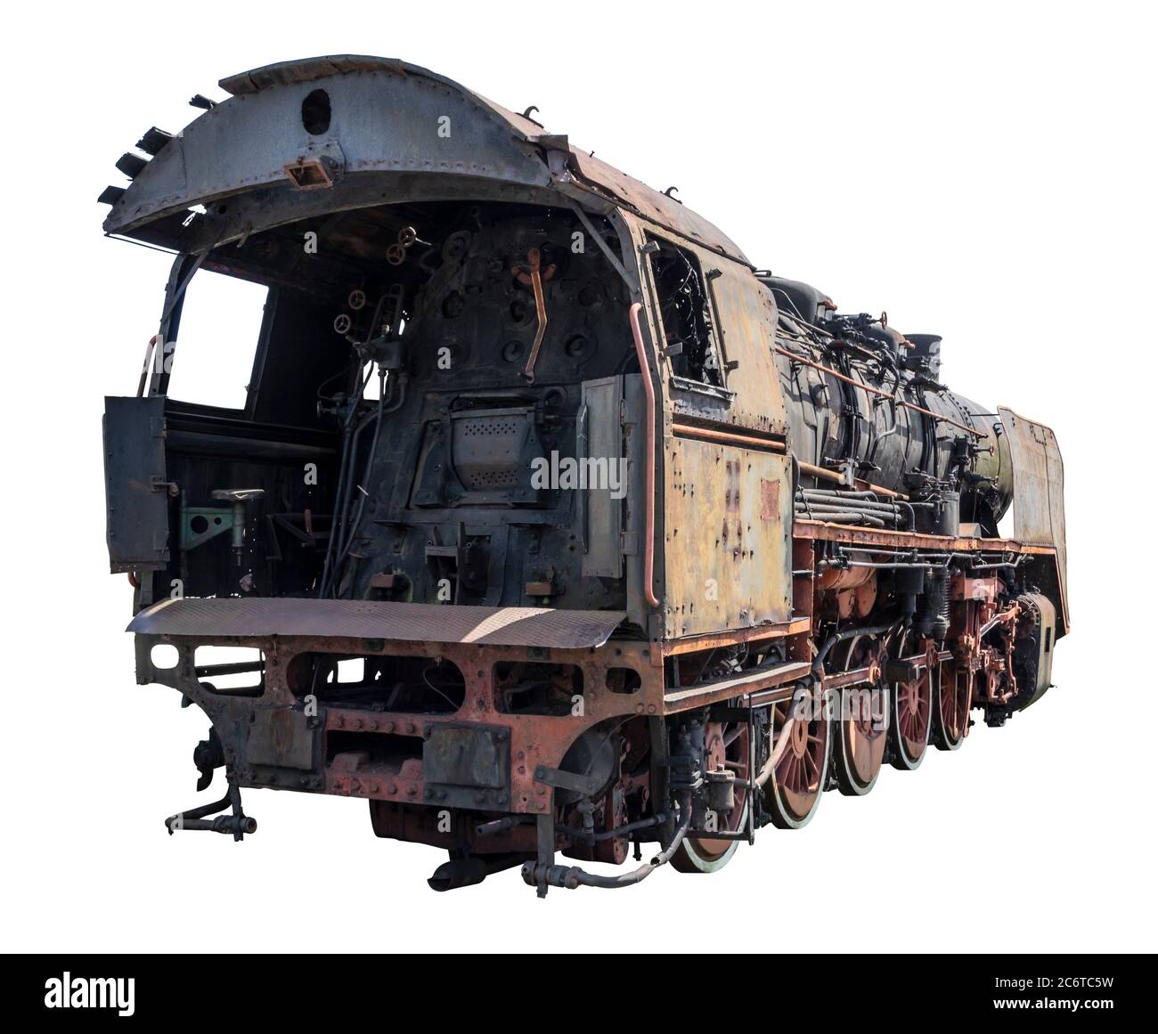 Abandoned locomotive hi-res stock photography and images - Alamy