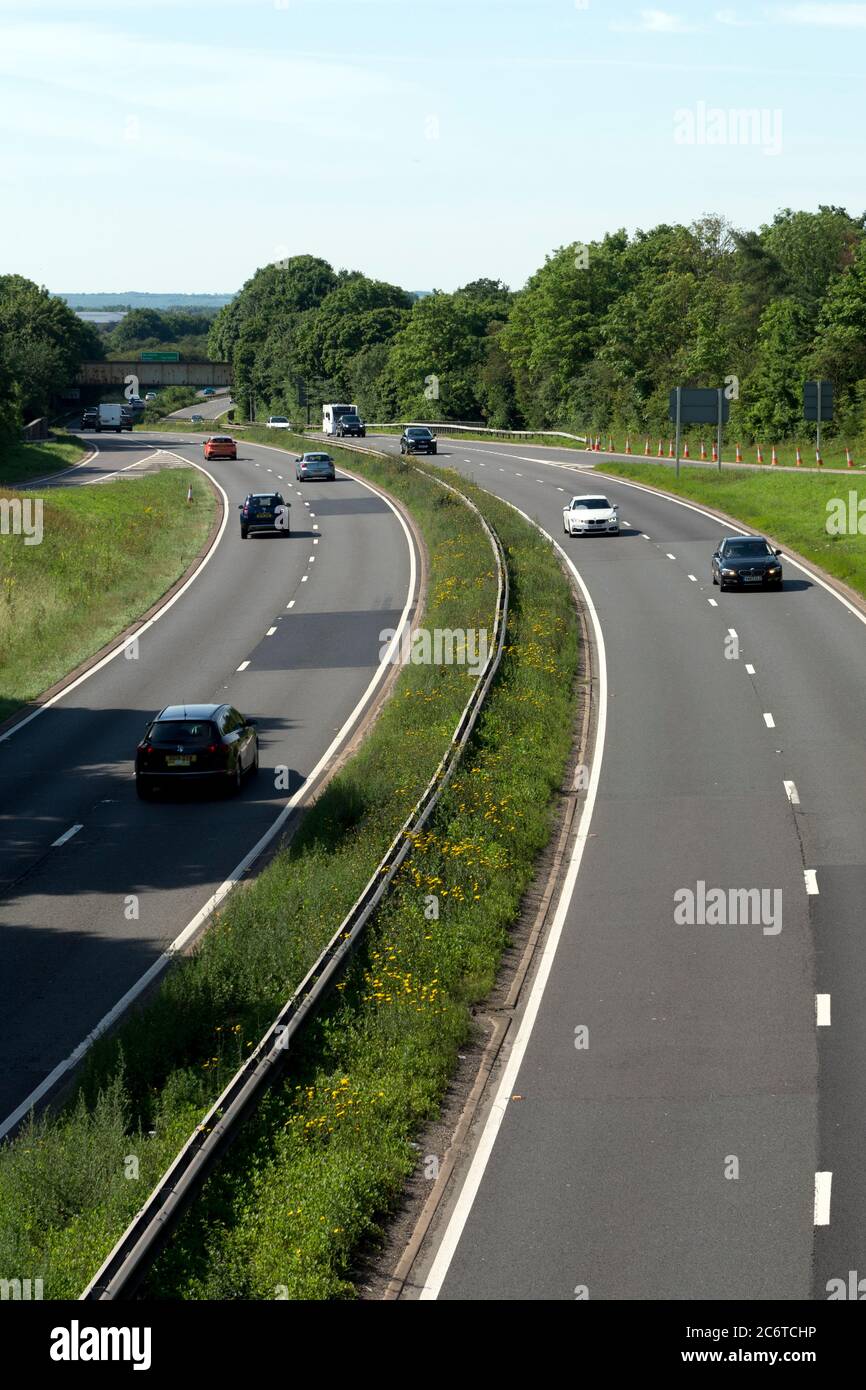 Highway roads highways england hi-res stock photography and images - Alamy