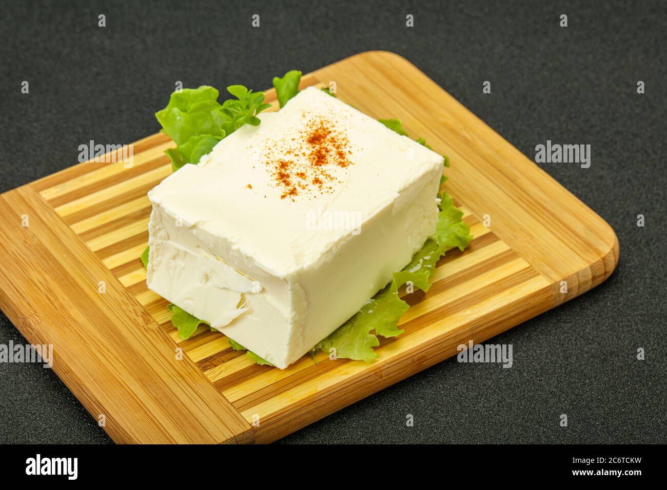 Greek traditional soft feta dairy cheese Stock Photo - Alamy