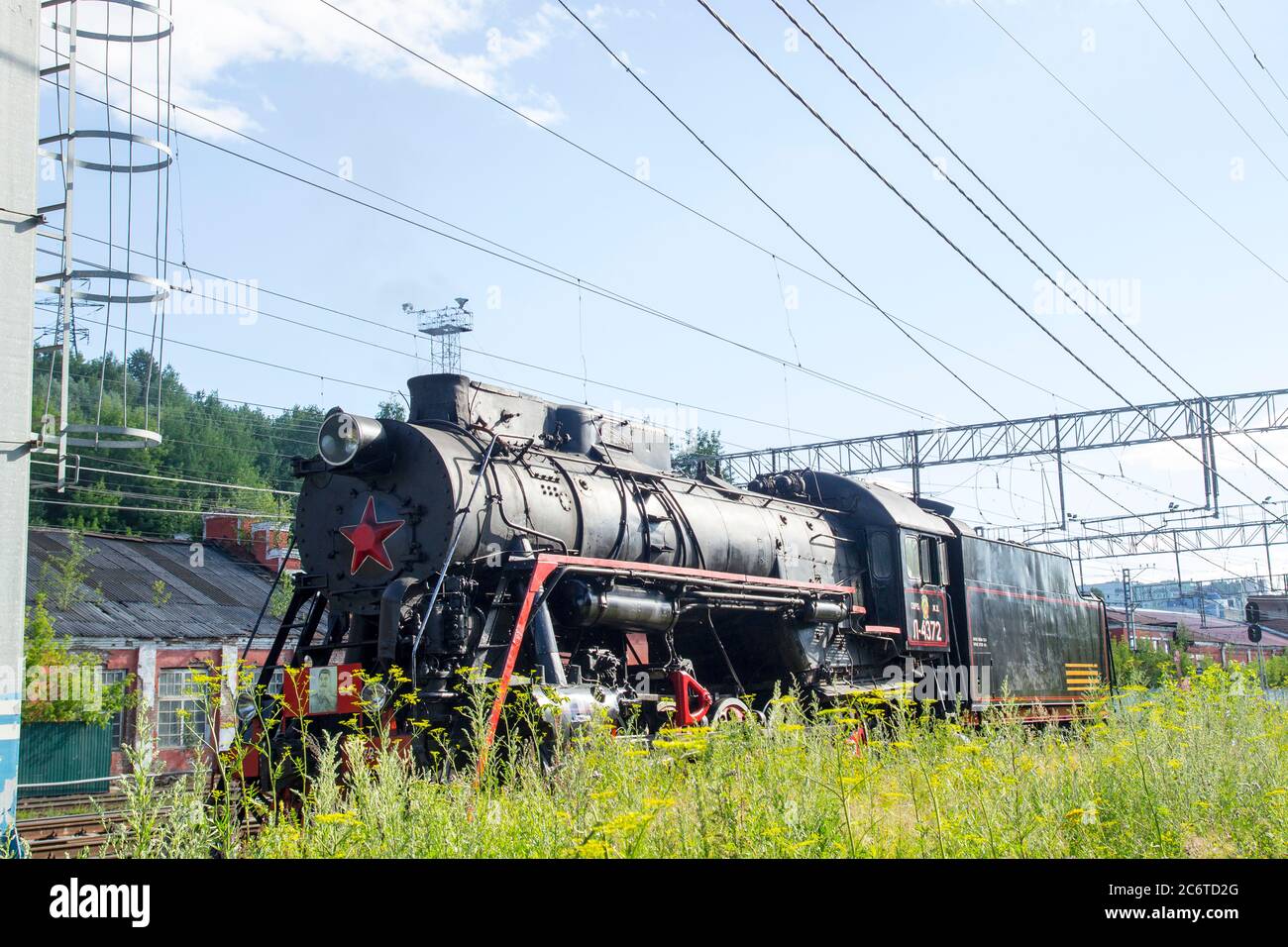 Locomotive stands hi-res stock photography and images - Alamy
