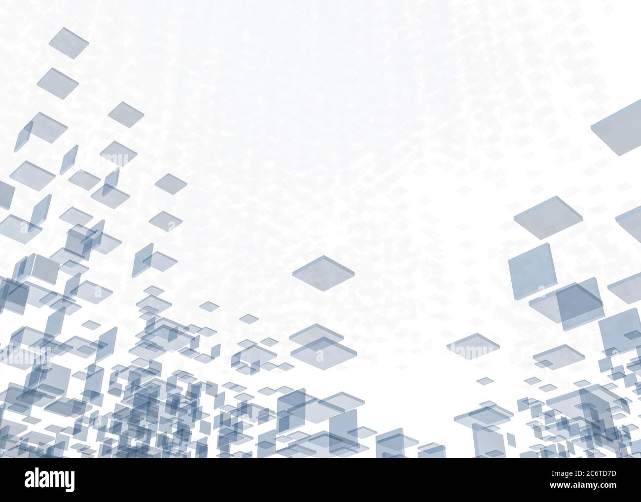 Abstract Shapes 3D Background Stock Photo - Alamy