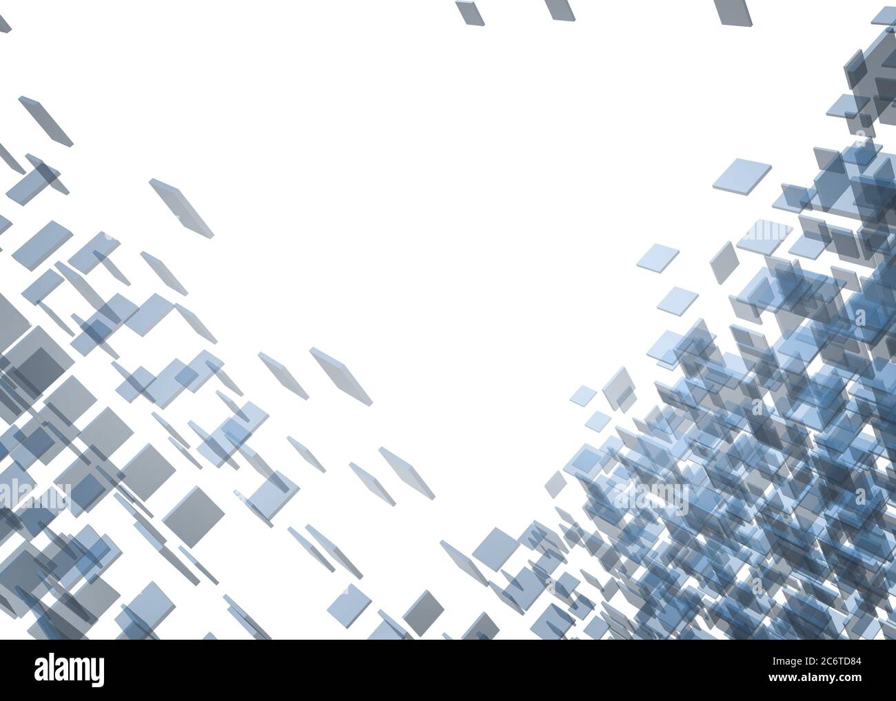 Abstract Shapes 3D Background Stock Photo - Alamy