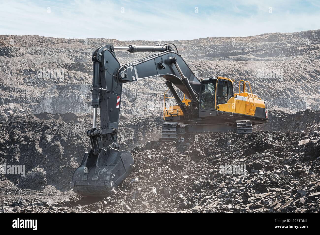 Giant Excavator Wallpaper