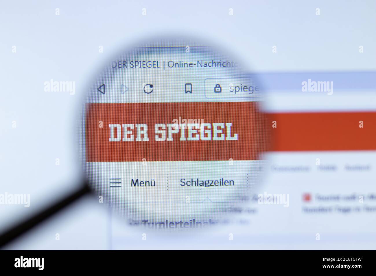 Spiegel logo hi-res stock photography and images - Alamy