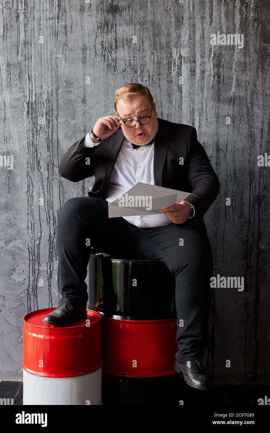 Fat adult money hi-res stock photography and images - Alamy