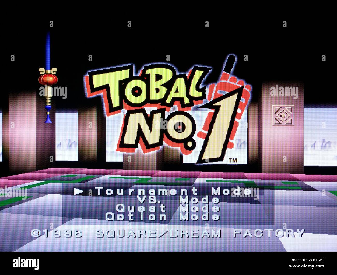 Tobal No.1 - Sony Playstation 1 PS1 PSX - Editorial use only Stock ...