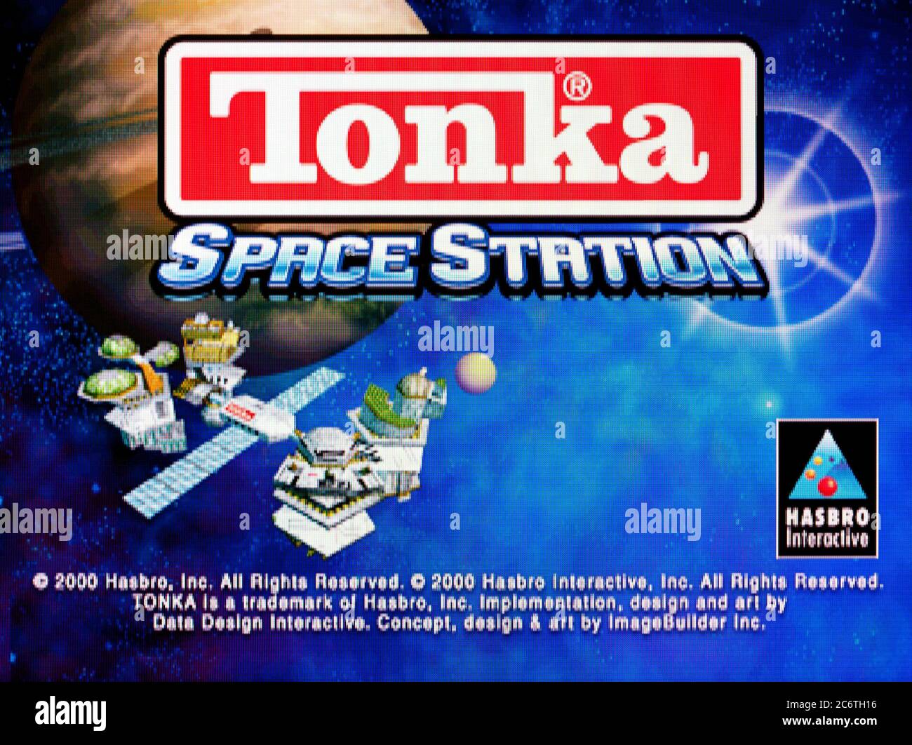 Tonka Space Station - Sony Playstation 1 PS1 PSX - Editorial use only ...