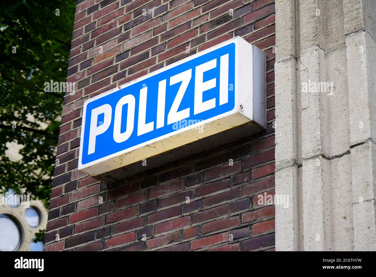 Polizei sign hi-res stock photography and images - Alamy