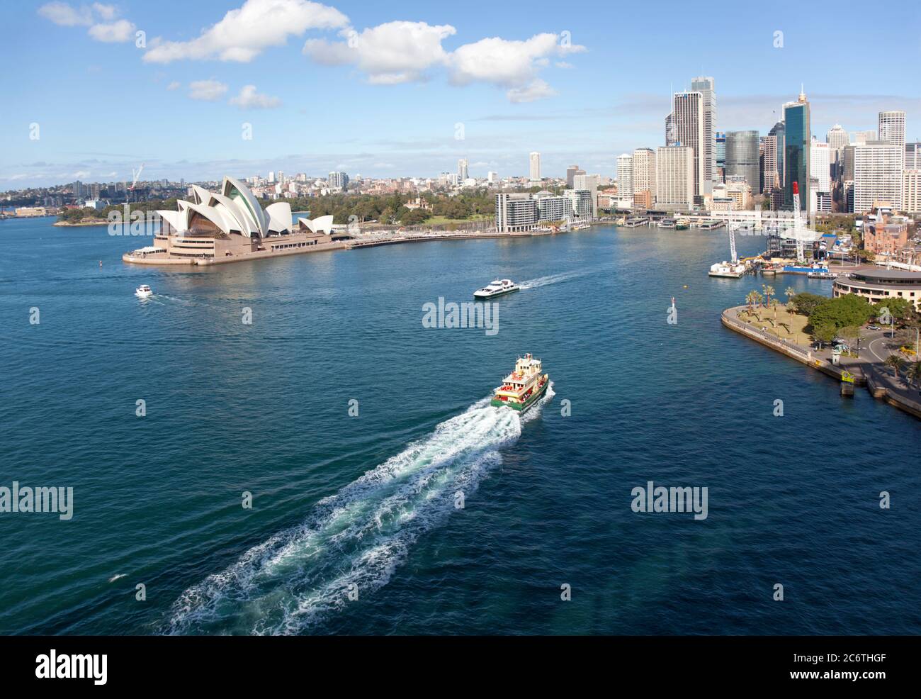 Sydney harbour bridge aerial hi-res stock photography and images - Alamy