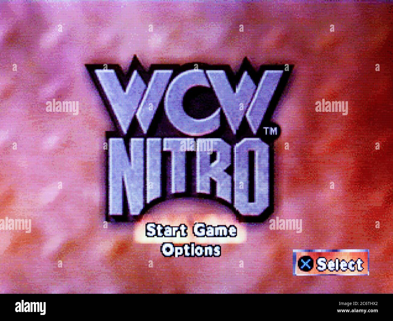 WCW Nitro - Sony Playstation 1 PS1 PSX - Editorial use only Stock Photo ...