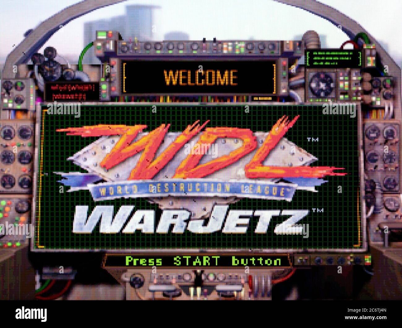 WDL War Jetz - Sony Playstation 1 PS1 PSX - Editorial use only Stock ...