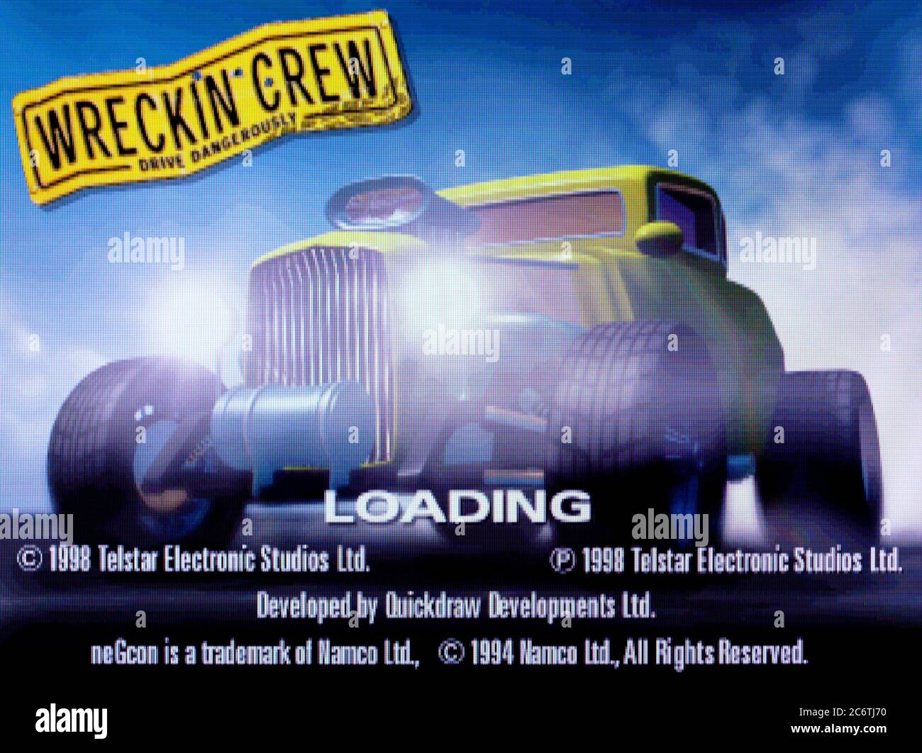 Wreckin Crew - Sony Playstation 1 PS1 PSX - Editorial use only Stock ...