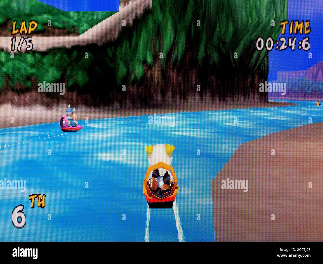 XS Airboat Racing - Sony Playstation 1 PS1 PSX - Editorial use only ...