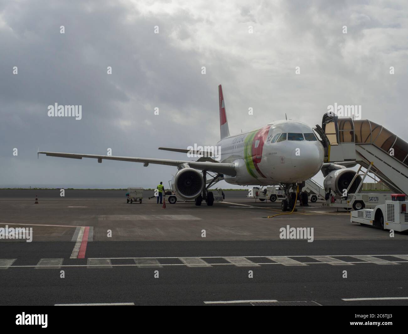 Ponta Delgada, Sao Miguel Island, Azores Islands, Portugal December 29 ...