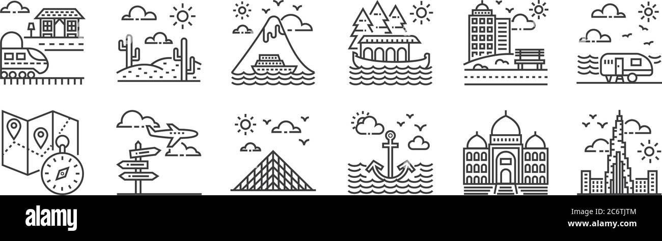 Boat trip on town Stock Vector Images - Alamy