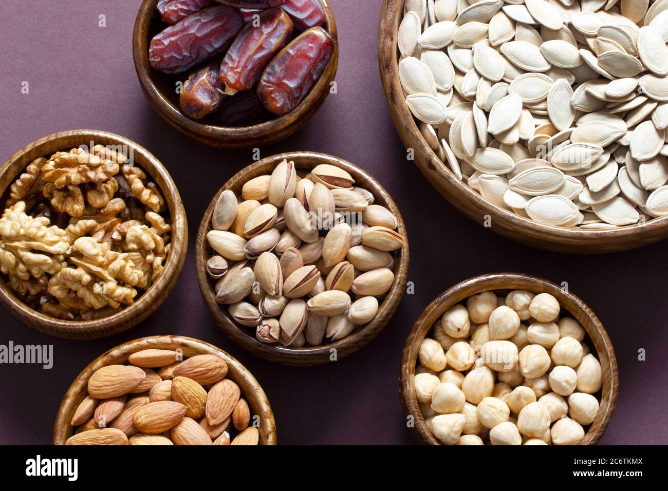 mixed nuts and date fruits Stock Photo - Alamy