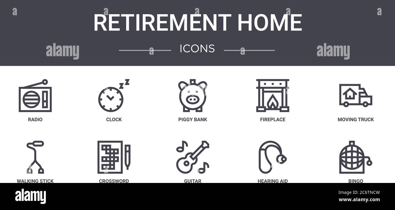 Retirement Icons
