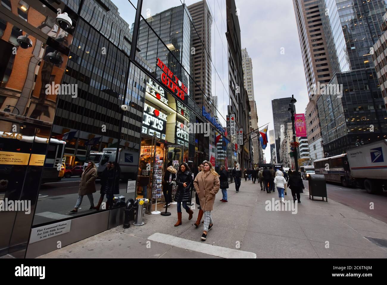 New york city street scene scenery manhattan building hi-res stock ...