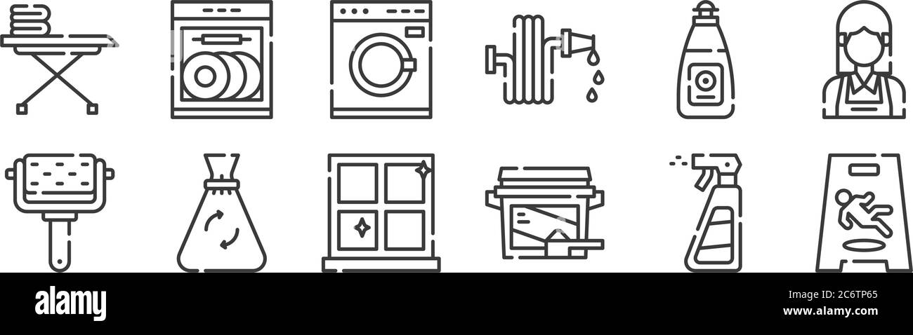 Dish washer cleaner Stock Vector Images - Alamy