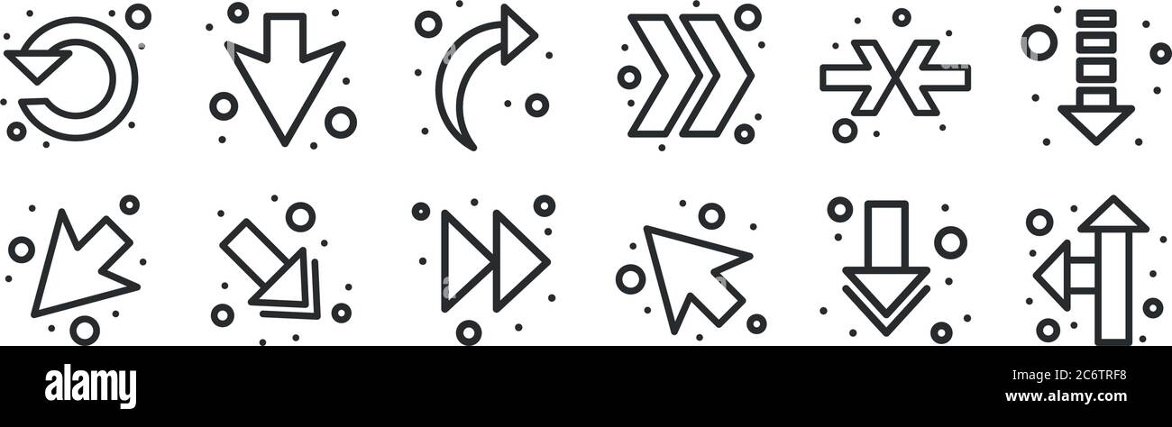 Upper left to right Stock Vector Images - Alamy